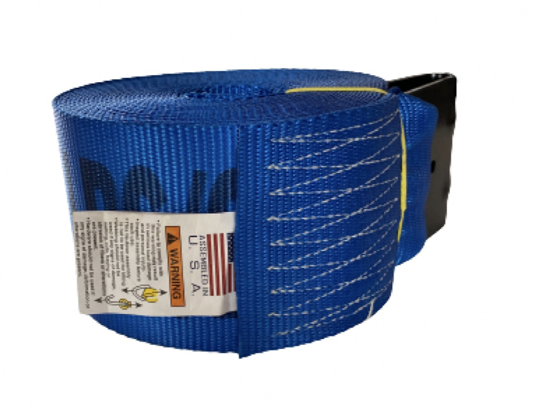 4" X 30' BLUE STRAP USA – Marco's Truck Tarps