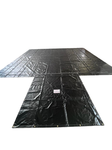 8' DROP X 20' LONG WITH FLAP 14-OZ BLACK – Marco's Truck Tarps