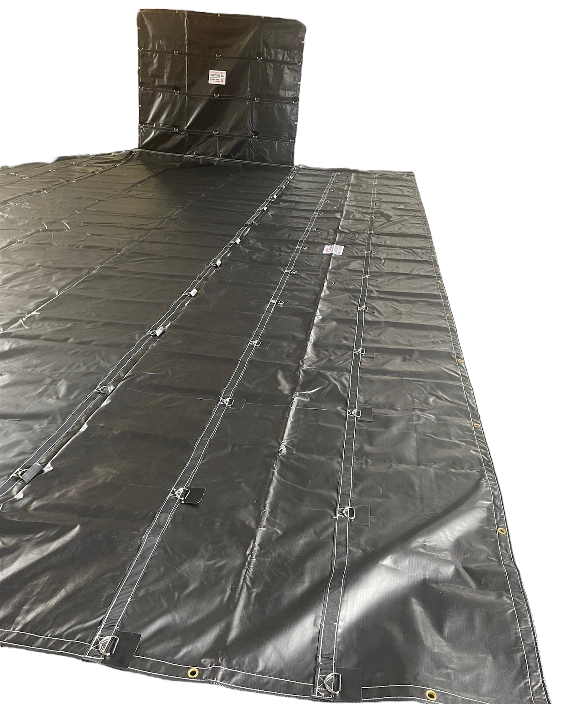 8' DROP X 8' W X 27' L BLACK 18 OZ – Marco's Truck Tarps